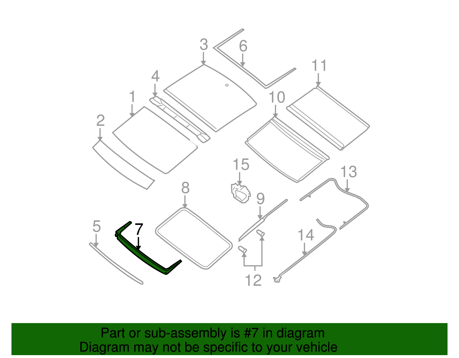 2009-2014 Nissan Maxima Deflector 91280-9N02A | Nissan Parts Plus