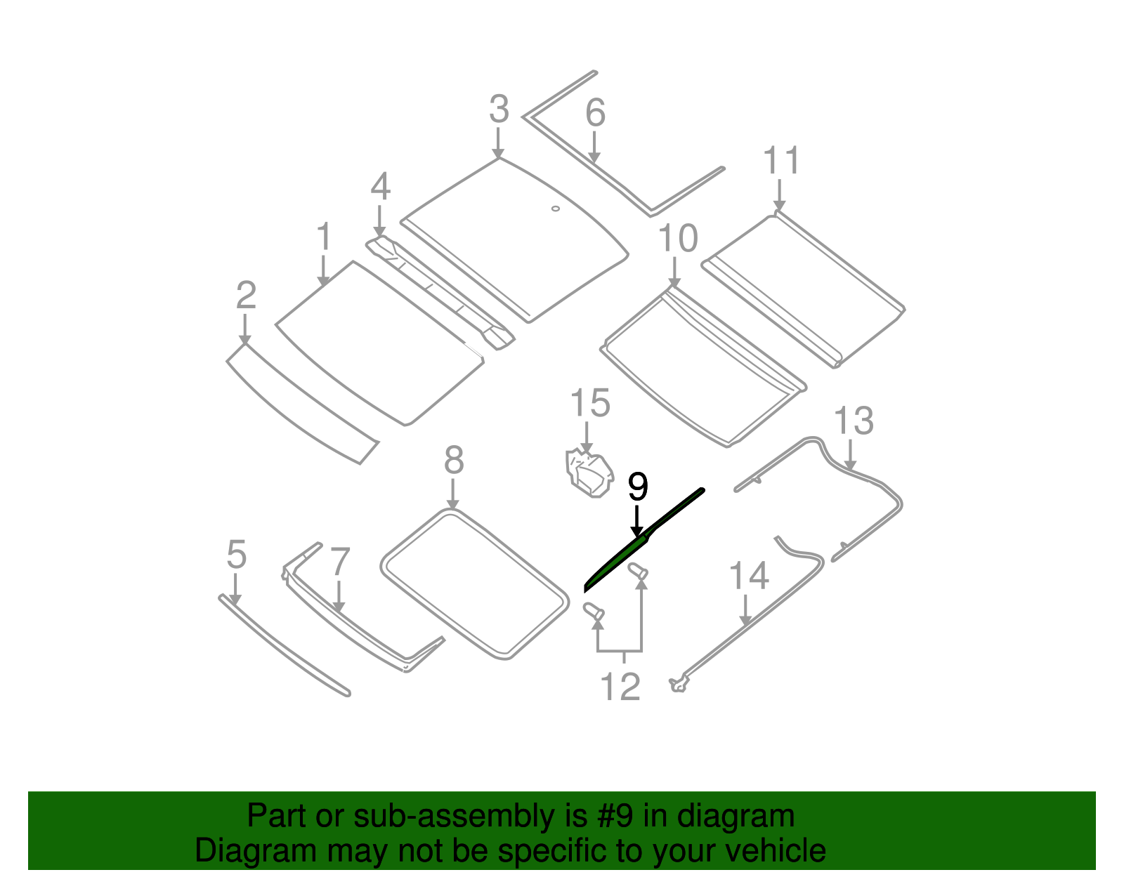 2009-2014 Nissan Maxima Side Trim 91380-9N02A | Temecula Nissan Parts