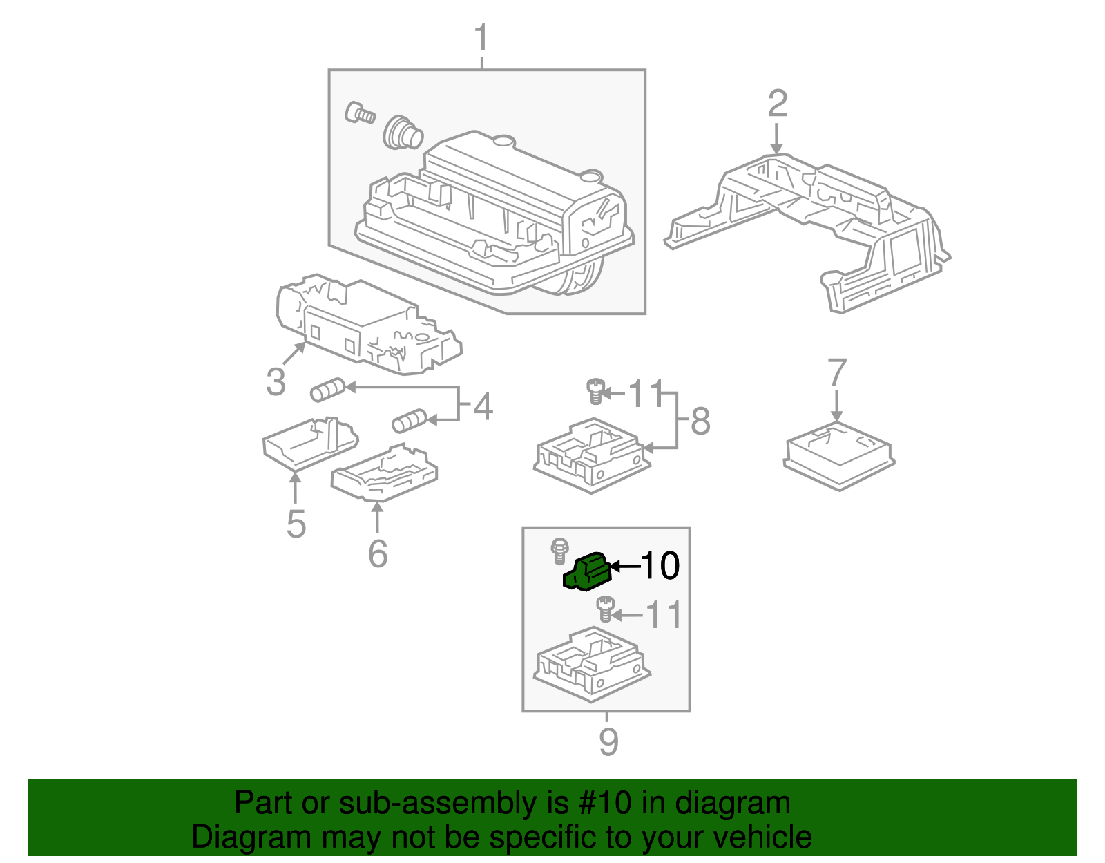 39182-SMA-003 - 2007-2014 Honda - Microphone Assembly | Honda Parts Cheap