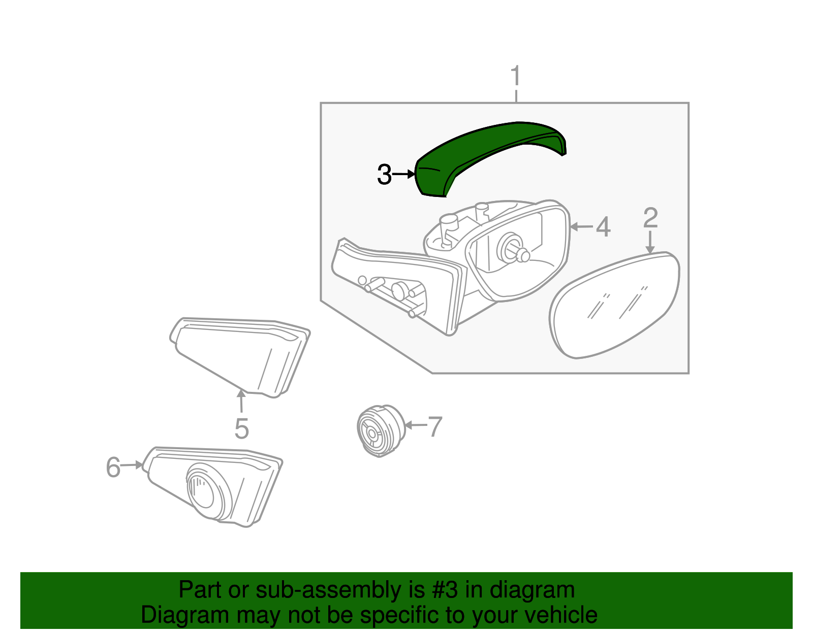 C243-69-1A1-98 - Housing 2006-2008 Mazda 5 | Florida Mazda Parts