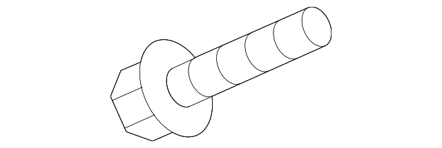 2003-2024 Honda Upper Molding Screw 90142-S04-000 | Cheaper Honda Parts