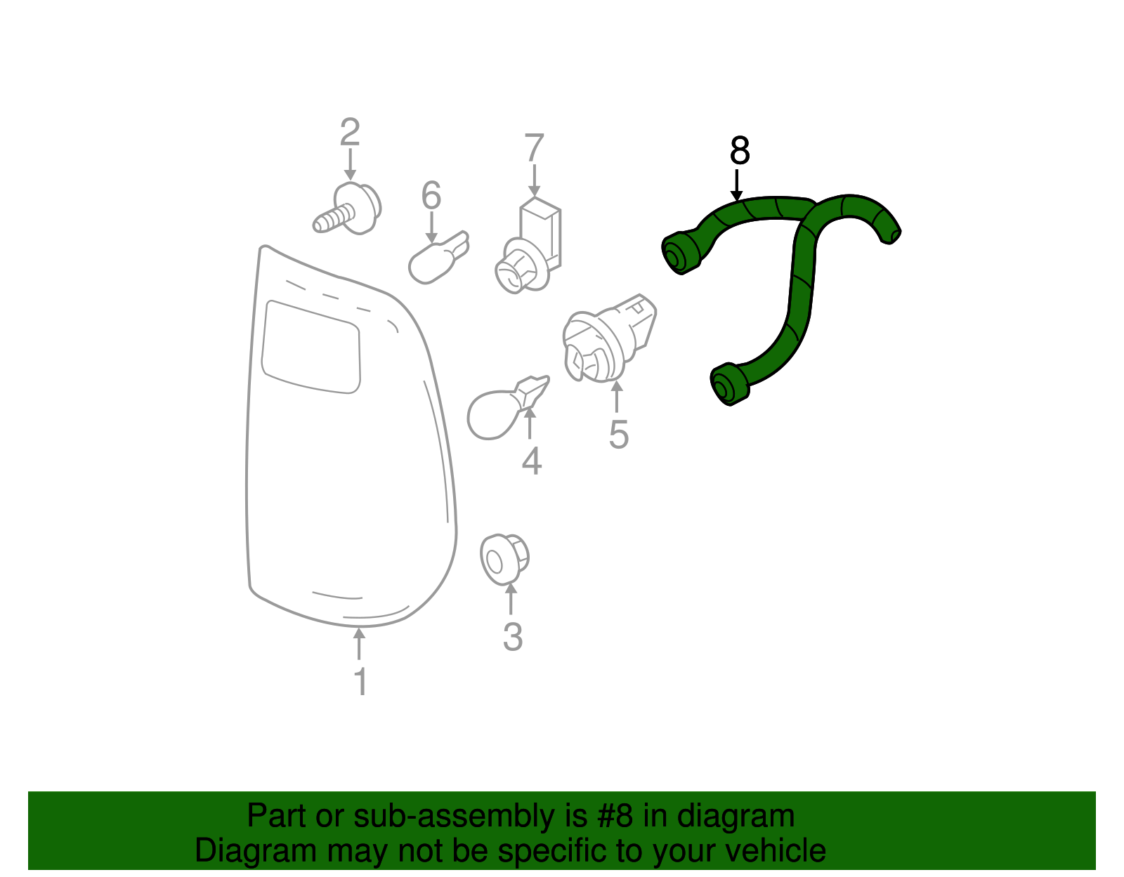 DC3Z-13A409-G - Wire Harness 2011-2016 Ford | Ford Parts Direct