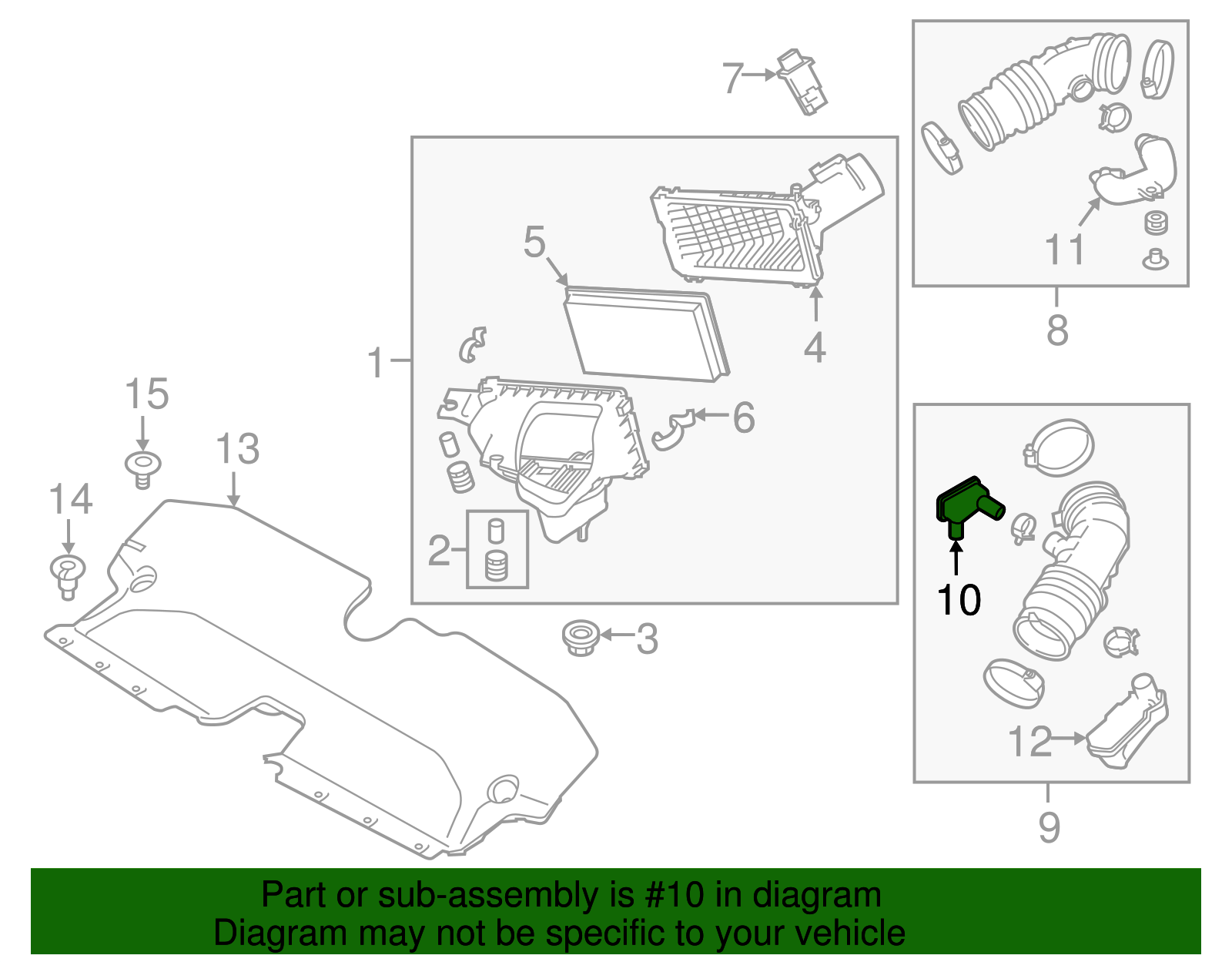 2014-2018 Infiniti Q50 Resonator 16585-JK21D | OEM Parts Online