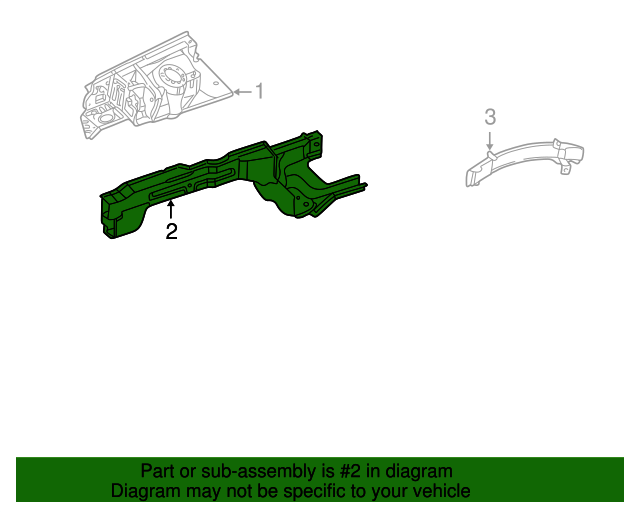 2001-2006 Kia Optima Lower Rail 64602 3C100 | OEM Parts Online