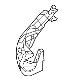 166-620-06-91 - Headlamp Bracket 2013-2019 Mercedes-Benz | Mercedes ...