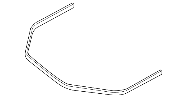 166-887-01-98 - Seal To Hood 2012-2019 Mercedes-Benz | Mercedes-Benz ...