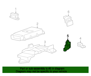 2010-2016 Cadillac SRX Active Suspension Wheel Front Vertical ...