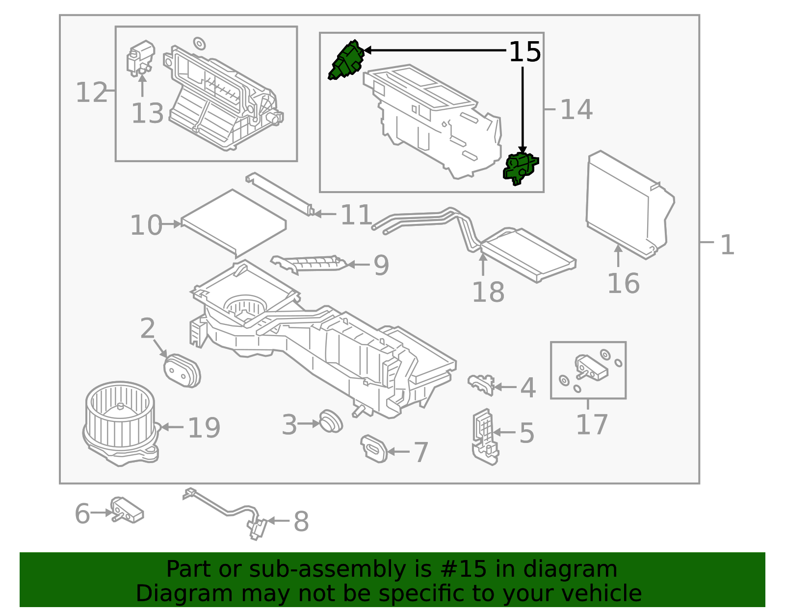 Genuine OEM Ford Part - Actuator AB3Z-19E616-B | Genuine OEM Ford Parts ...