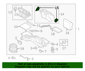 Genuine OEM Ford Part - Actuator AB3Z-19E616-B | Genuine OEM Ford Parts ...