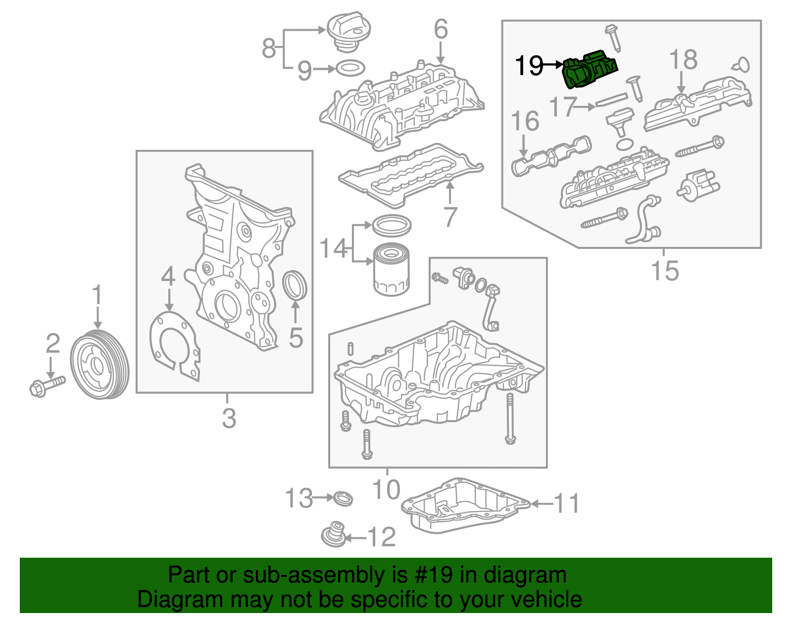 2016-2024 GM Fuel Injection Throttle Body Assembly with Sensor 12671379 ...