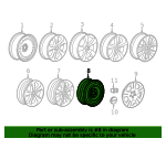 2015-2021 Chevrolet Trax Wheel, Alloy 42671503 | GMPartsDirect.com