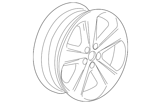 2017-2022 Chevrolet 18x7.5 Aluminum Wheel 42693409 | OEM Parts Online