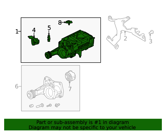 2013-2024 Land Rover Supercharger LR088998 | Express Land Rover Parts