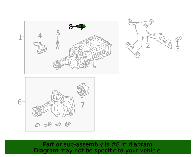 2013-2023 Land Rover Air Intake Temp Sensor LR035536 ...