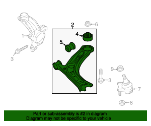 561-407-151-C - Suspension Control Arm 2012-2022 Volkswagen ...