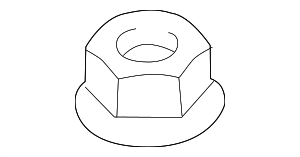 1998-2025 Volkswagen Stabilizer Link Nut N-015-081-6 | OEM Parts Online