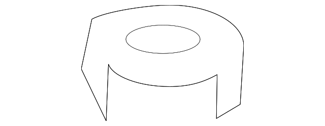 8K0-819-664 - Cowl Grille Clip 2009-2016 Audi | Audi OEM Parts