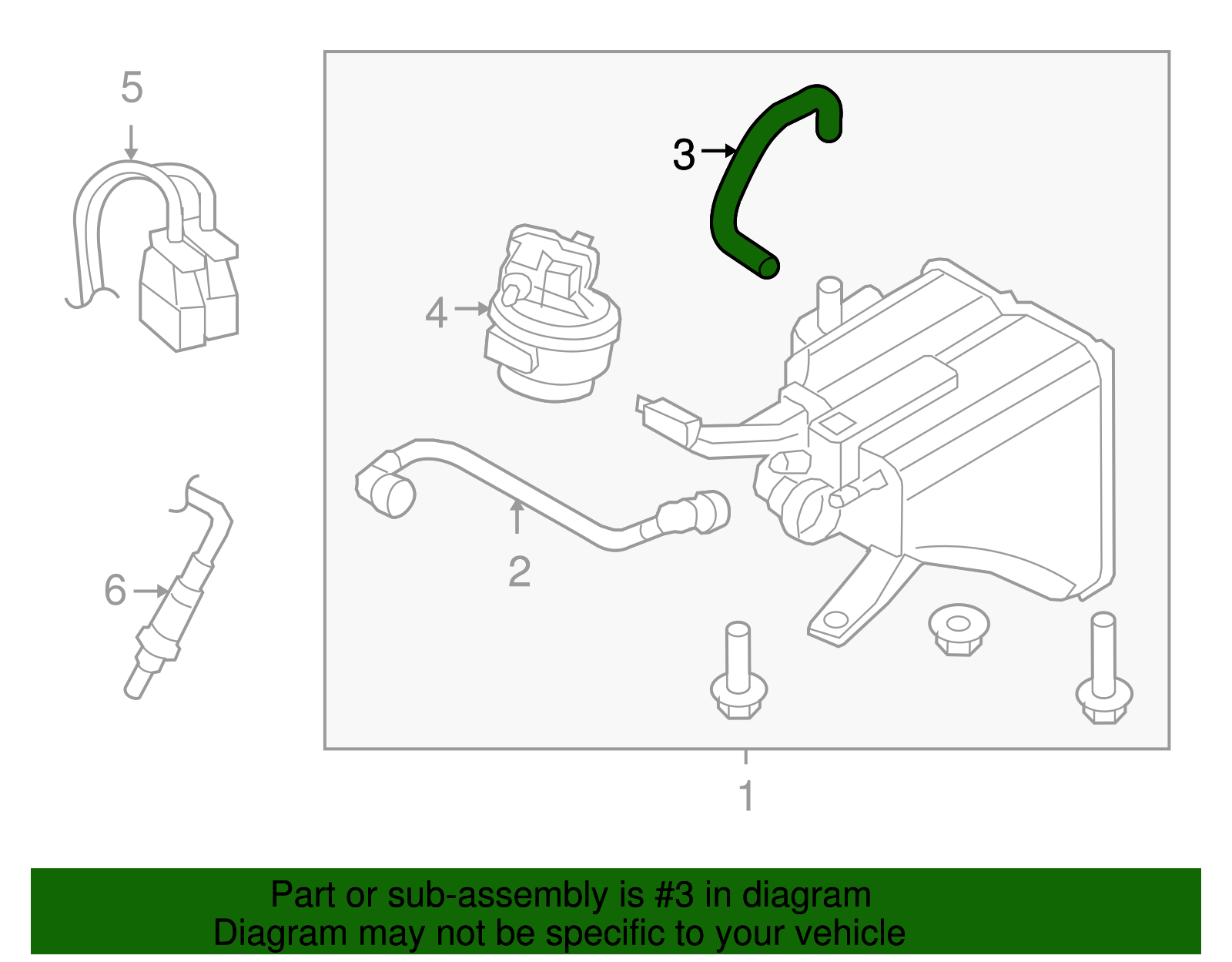 2008-2010 Porsche Cayenne Breather Tube 955-201-255-12 | Sunset Porsche ...