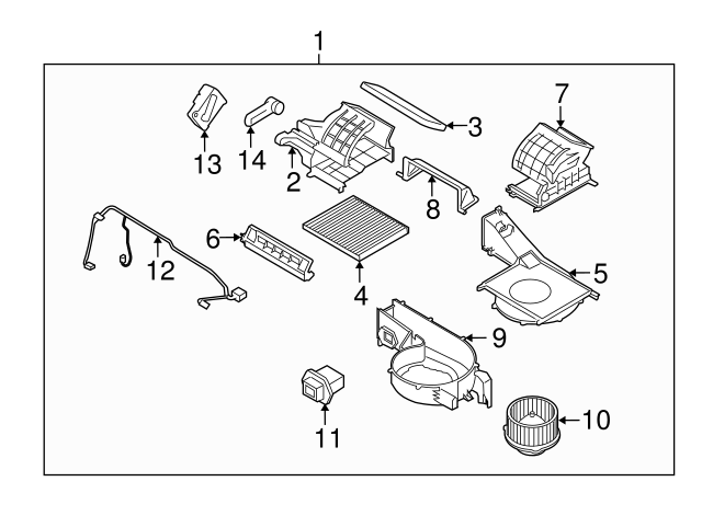 97124-4D050 - Door Actuator 2009 Kia Borrego | Kia.Parts Store