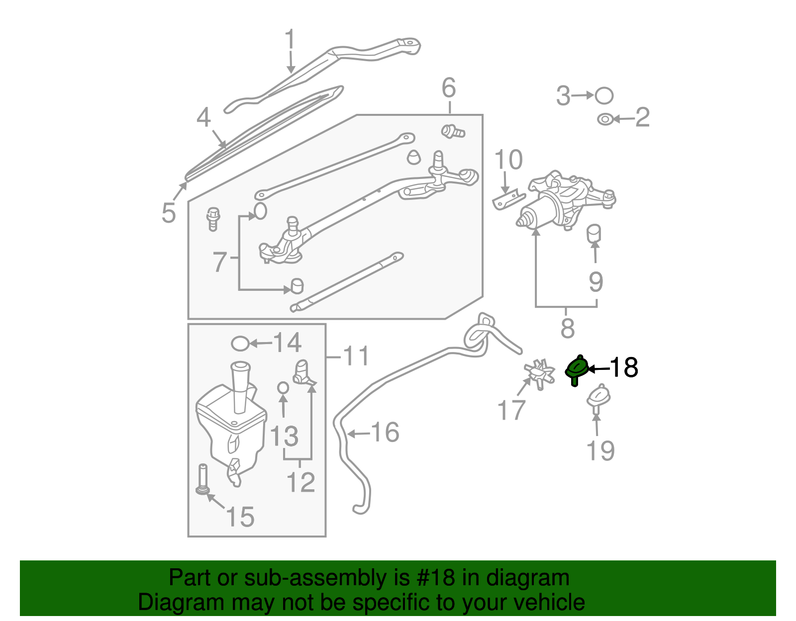 2000-2006 Nissan Sentra Nozzle 28930-4Z000 | Nissan Parts Central