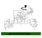 1999-2015 Mazda Mass Air Flow Sensor L321-13-215 | RealMazdaParts.com