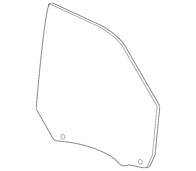 2019-2023 Ram Door Glass - Passenger Side (RH) 68361318AC | TascaParts.com