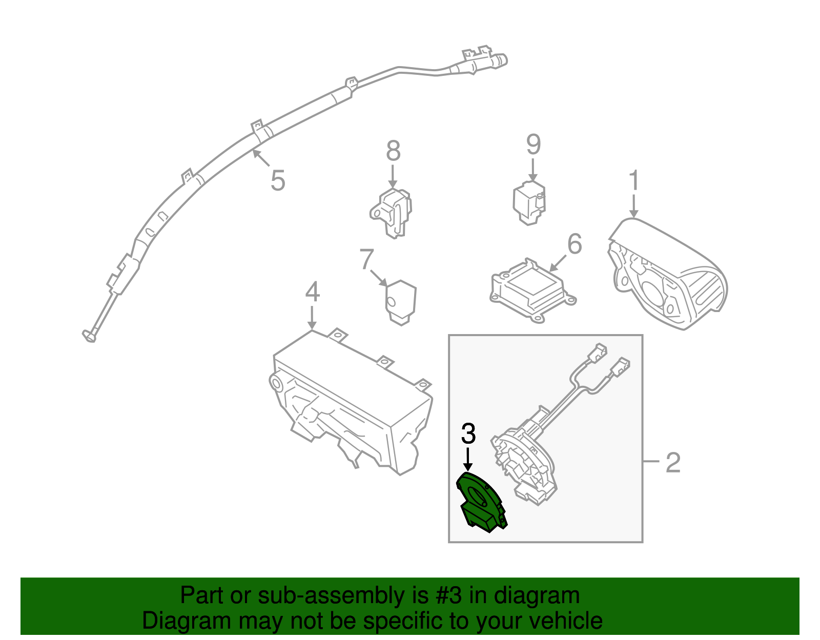 2006-2016 Hyundai Angle Sensor 93480-3L002 | OEM Parts Online