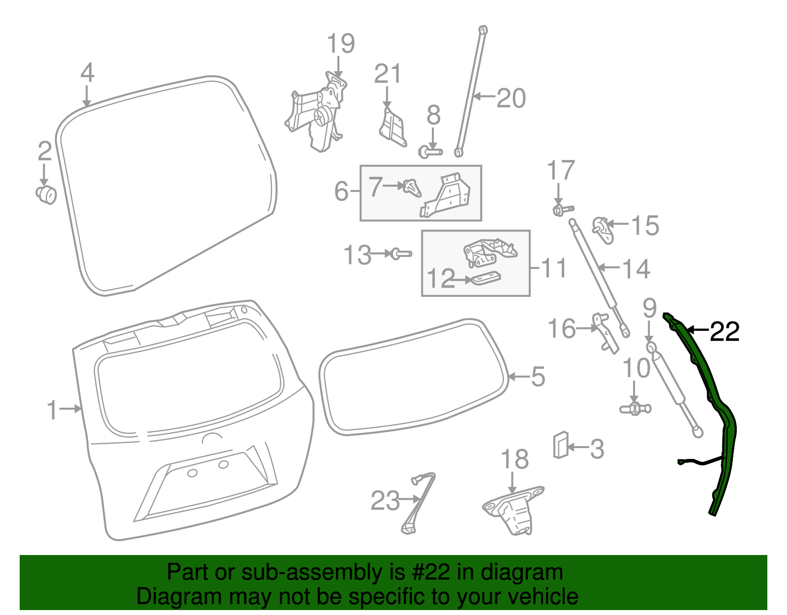 2008-2013 Toyota Highlander Sensor 84280-0E010 | Toyota Parts Center