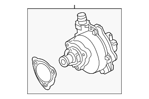 11668618897 - 2014-2021 BMW Vacuum Pump (11-66-8-618-897) | BMW of ...