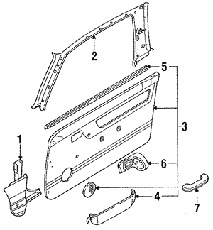 Mazda Weather Stripping Parts | Mazda Parts Connect