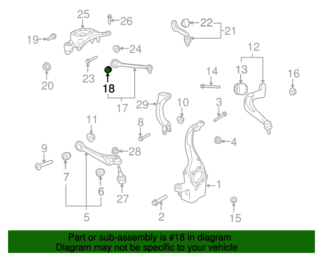 2009-2017 Audi Ft Upper Control Arm Bushing 8R0-407-515 | Genuine Audi ...