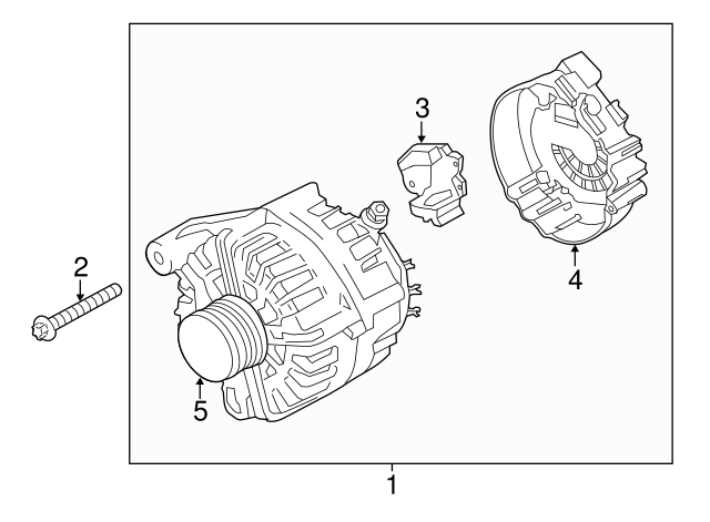 12318570675 - 2014-2018 BMW X5 Alternator (12-31-8-570-675) | BMW of ...