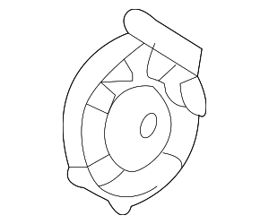 906-827-01-60 - Quarter Panel Speaker 2010-2018 Mercedes-Benz ...