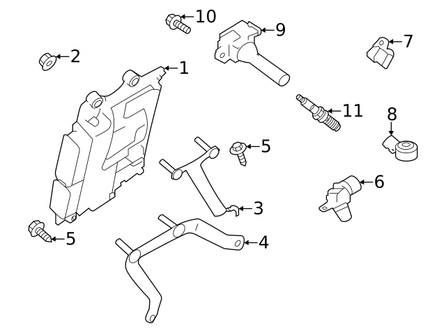 2017-2024 Subaru Camshaft Position Sensor 22056AA28A | Subaru Parts Store