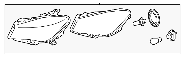 2014-2019 Mercedes-Benz Composite Headlamp - Left - Halogen 117-820-02 ...