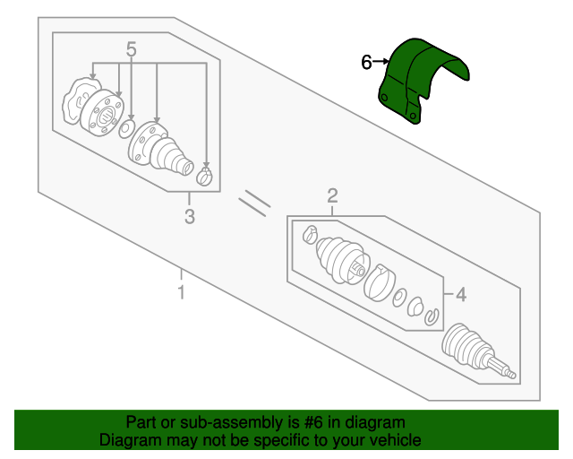 2000-2006 Audi Shield 1J0-407-721-C | OEM Parts Online
