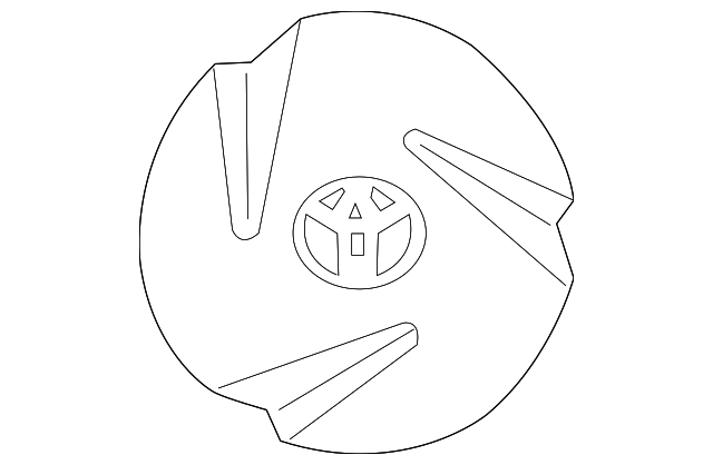 2002-2007 Toyota Center Cap 42603-0C040 | OEM Parts Online