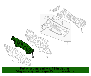 2021-2023 Hyundai Santa Fe Engine Compartment Insulation 84124-R5000 ...