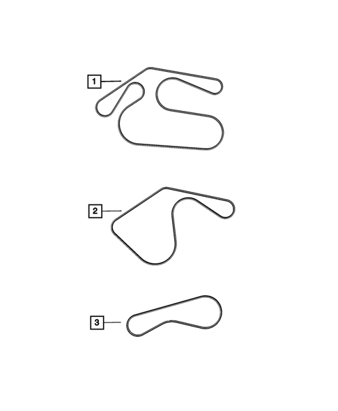 Drive Belts for 2023 Chrysler Pacifica | Mopar eStore