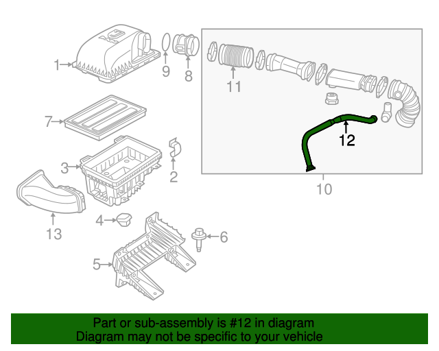 2014-2019 Ram Tube 68164052AB | TascaParts.com