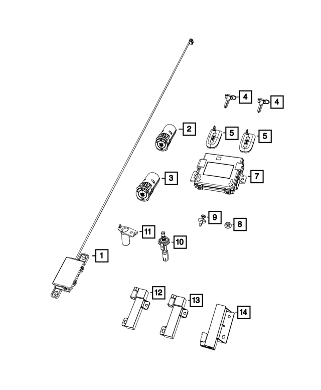 2019 Mopar Hub Receiver 56029839AA | My Mopar Parts