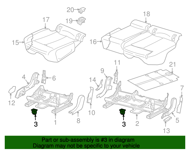 2018-2024 Audi Frame Grommet 80A-886-373 | Audi USA Parts