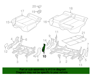 80A-883-317-A-4PK - Inner Cover 2018-2024 Audi | Audi OEM Parts