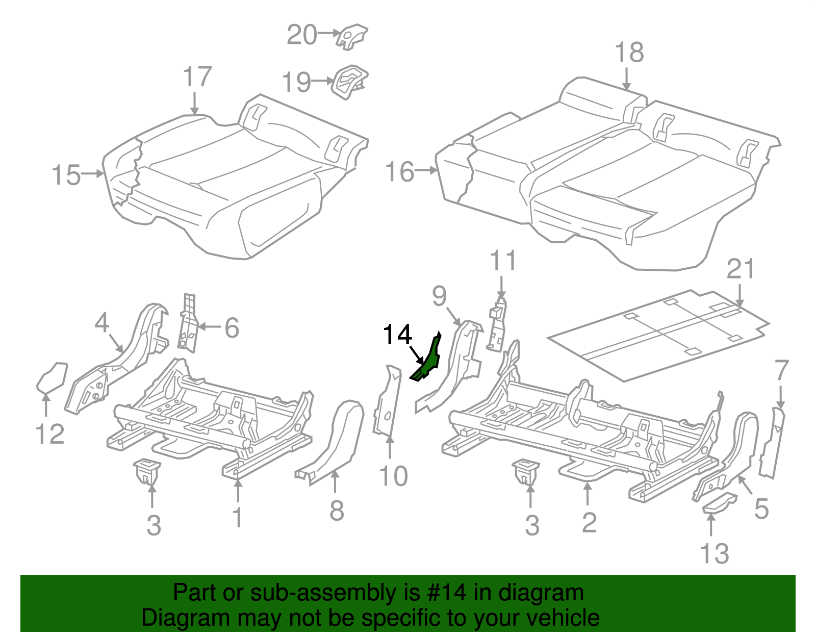 80A-885-801-4PK - High-Quality Seat Belt Guide for 2018-2024 Audi ...