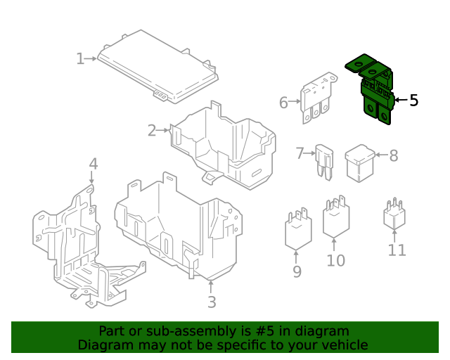 HU5Z-14526-F 2017-2022 Ford Maxi Fuse | Fairway Ford Parts