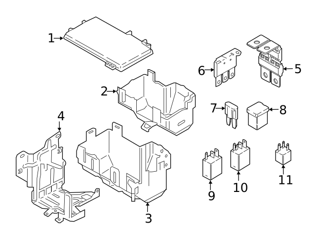 2017-2020 Ford OEM NEW 2017-2019 Ford F250 F350 Super Duty Lariat Cab ...