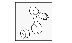 48810-60060 - Stabilizer Link - 2008-2011 2013-2020 Toyota Land Cruiser ...