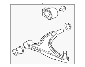 84248223 - Front Passenger Side Lower Control Arm 2014-2020 Chevrolet ...
