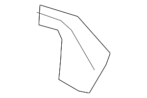 2007-2017 GM Dark Titanium Front Seat Inner Recliner Finish Cover ...