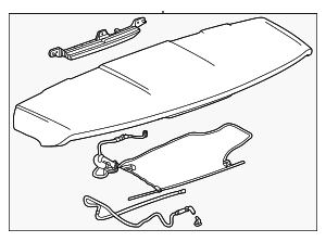 2023-2024 Cadillac Spoiler 86805200 GM | Flow Automotive Center ...
